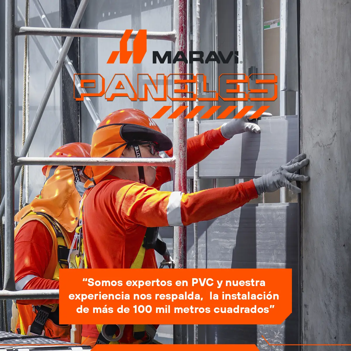 Paneles de PVC interiores y exteriores - Corporación Maravi